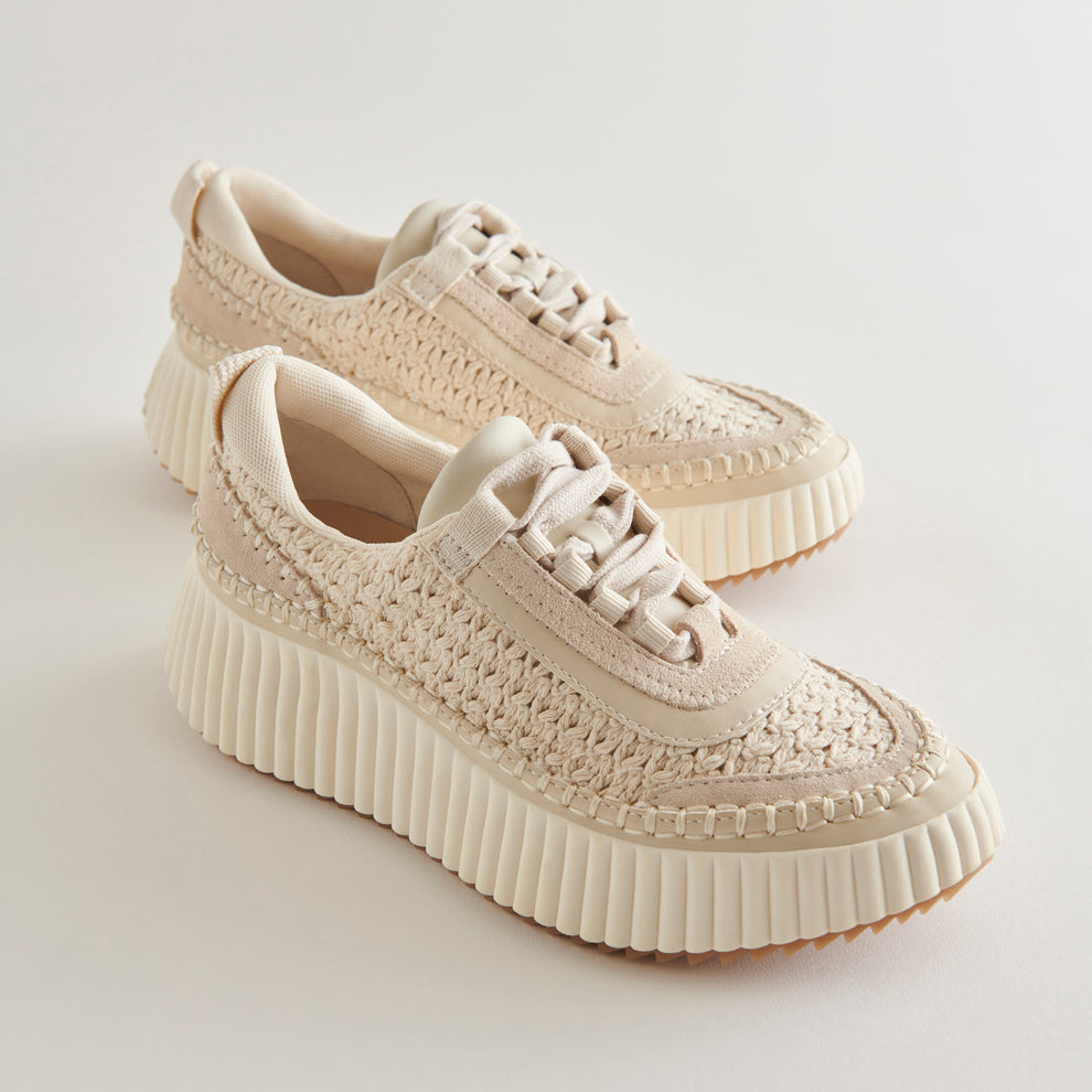 Dolen Sneakers in Sandstone Knit - Dolce Vita Women's Footwear