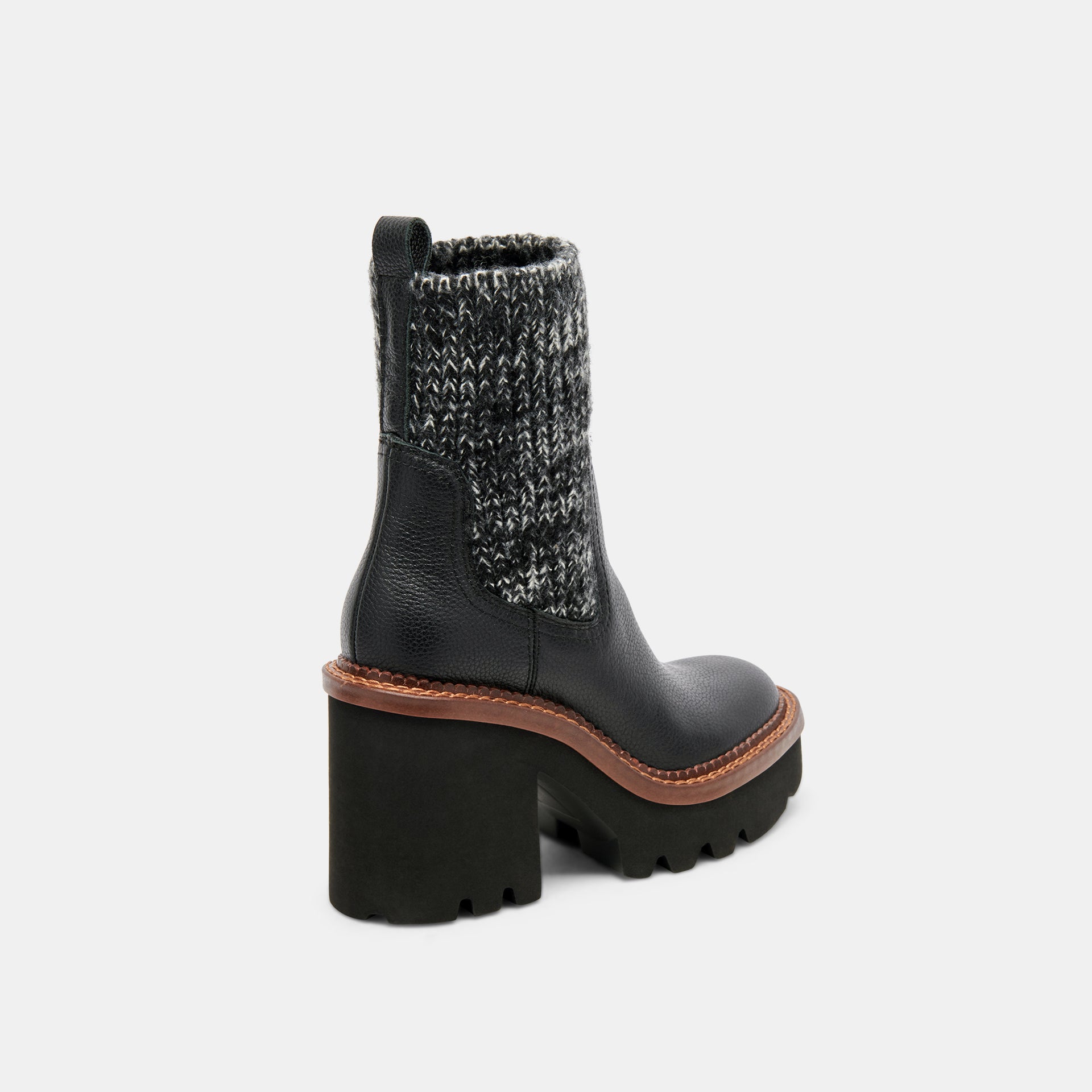 DRAGO BOOTS BLACK LEATHER – Dolce Vita