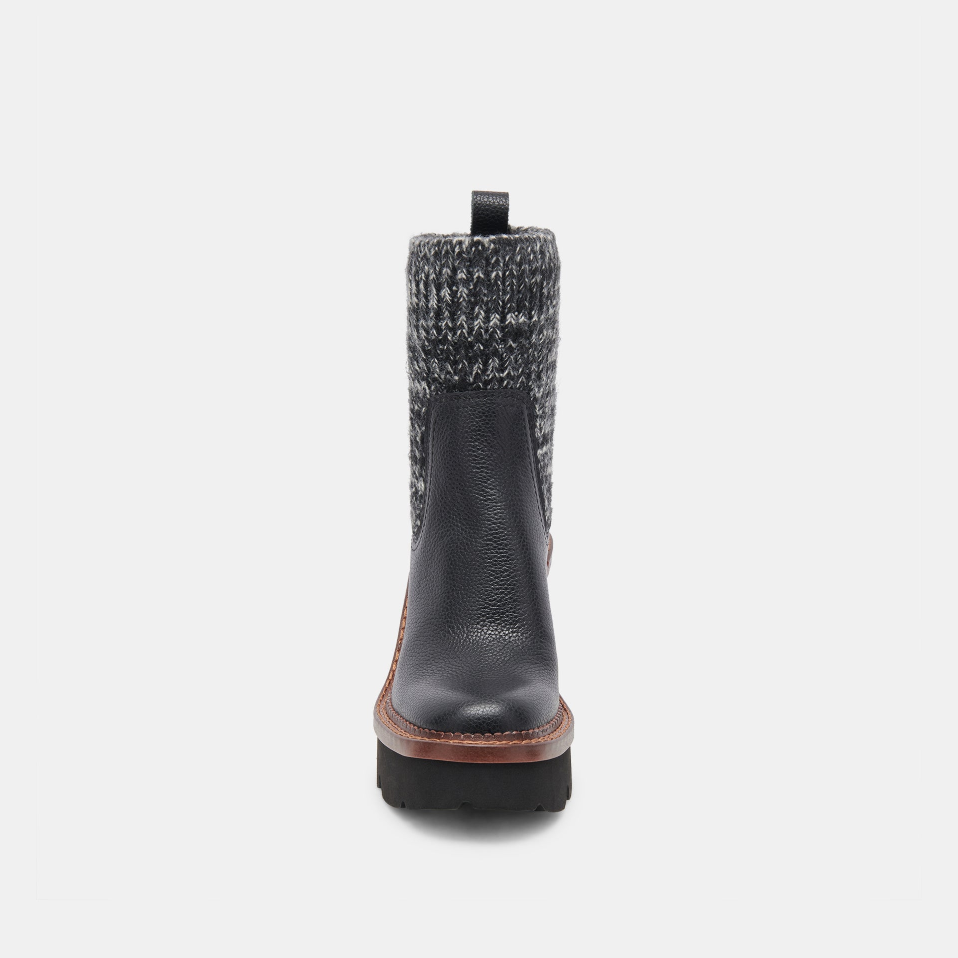 DRAGO BOOTS BLACK LEATHER – Dolce Vita