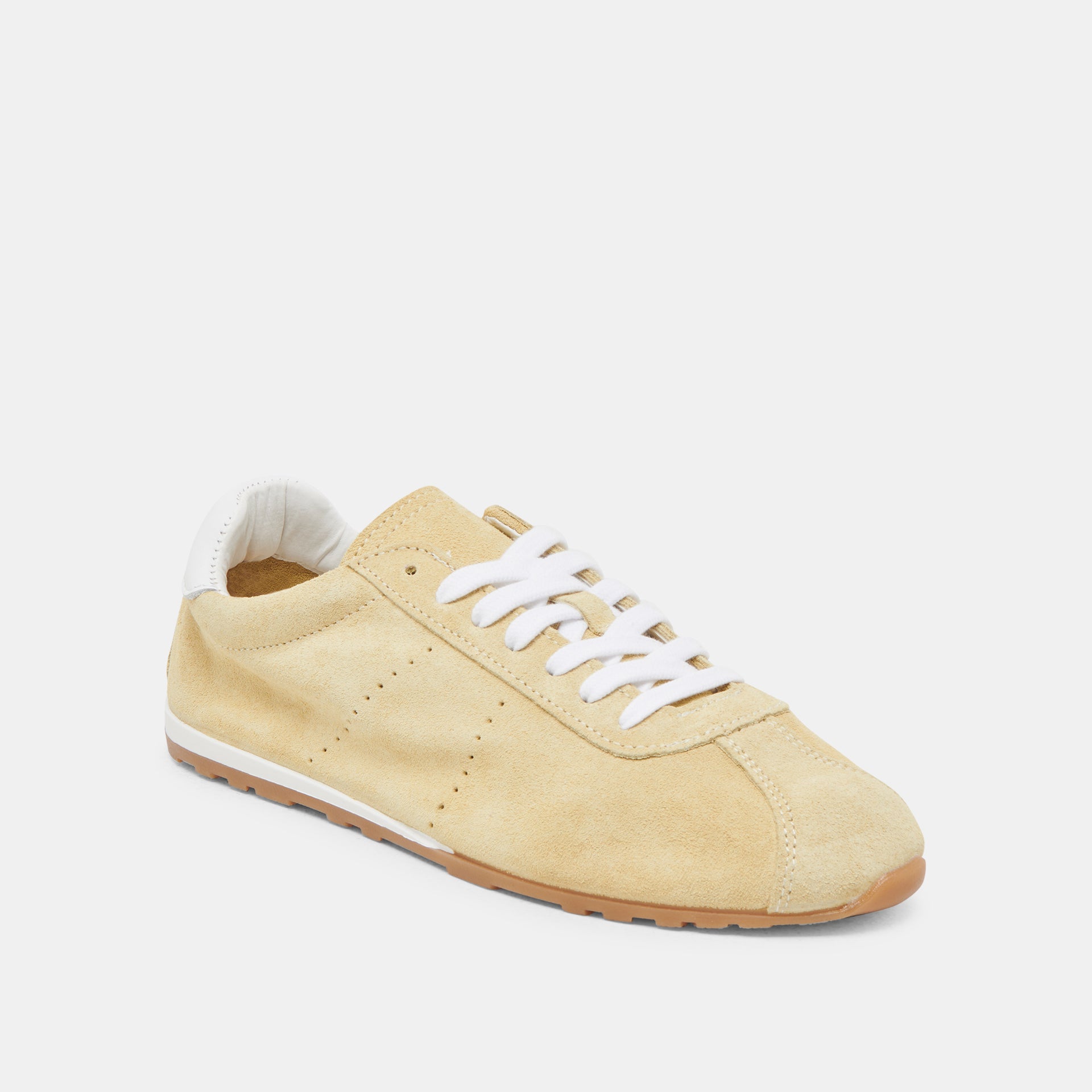 Serina Yellow Suede Sneakers | Dolce Vita