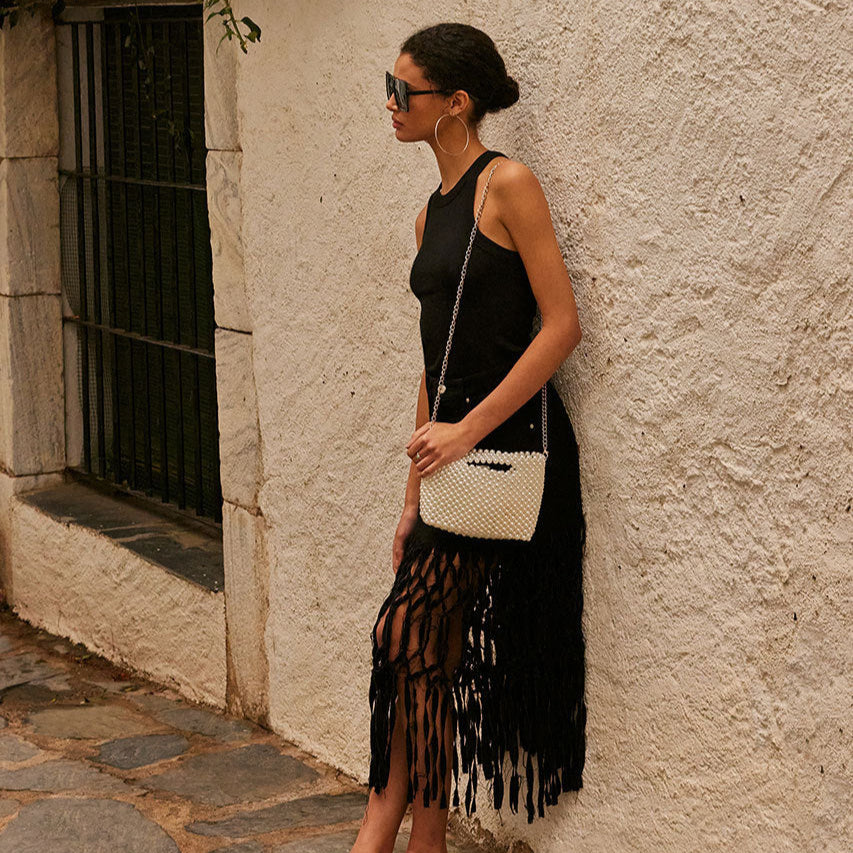LINZY HANDBAG PEARL – Dolce Vita